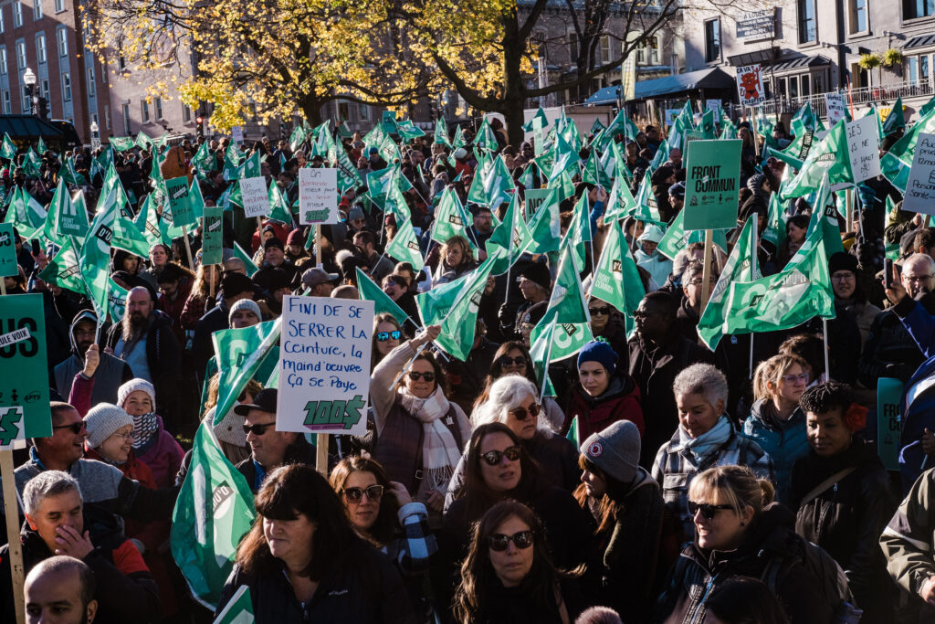 Accueil - Front commun
