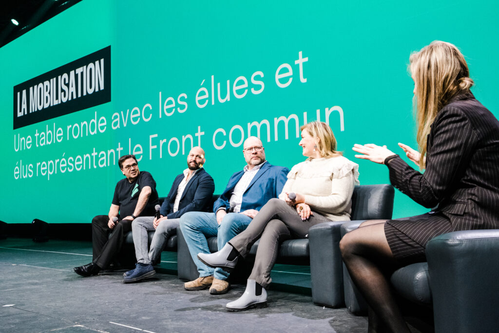 Accueil - Front commun